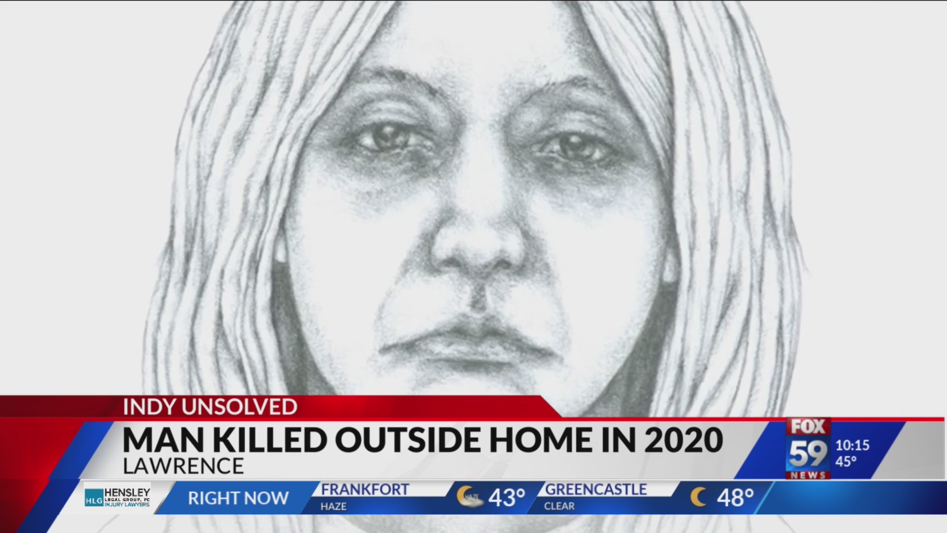Indy Unsolved Witness Sketch Key To Solving Lawrence Murder Fox 59