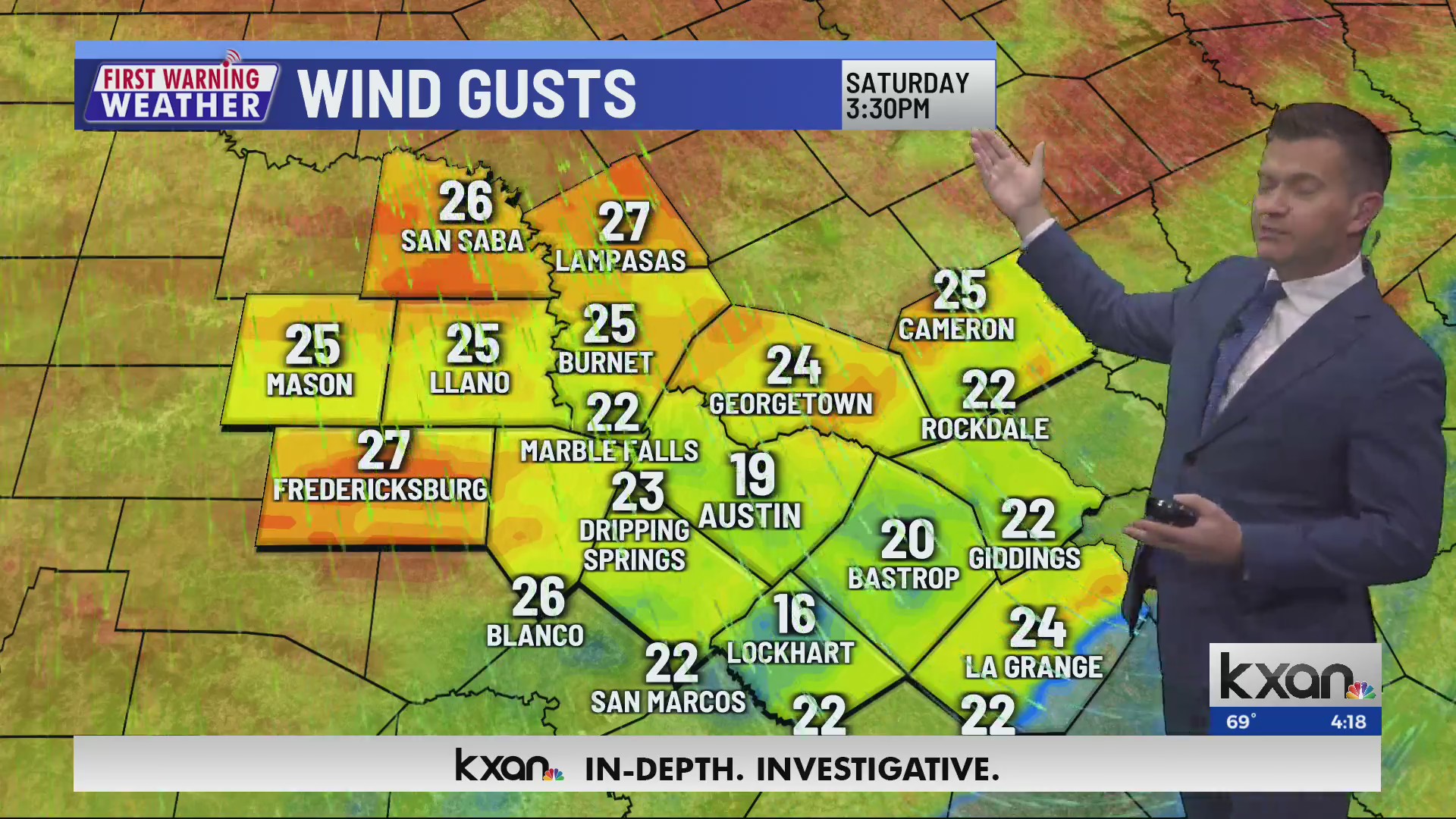 First Warning Weather with Meteorologist Nick Bannin – KXAN Austin