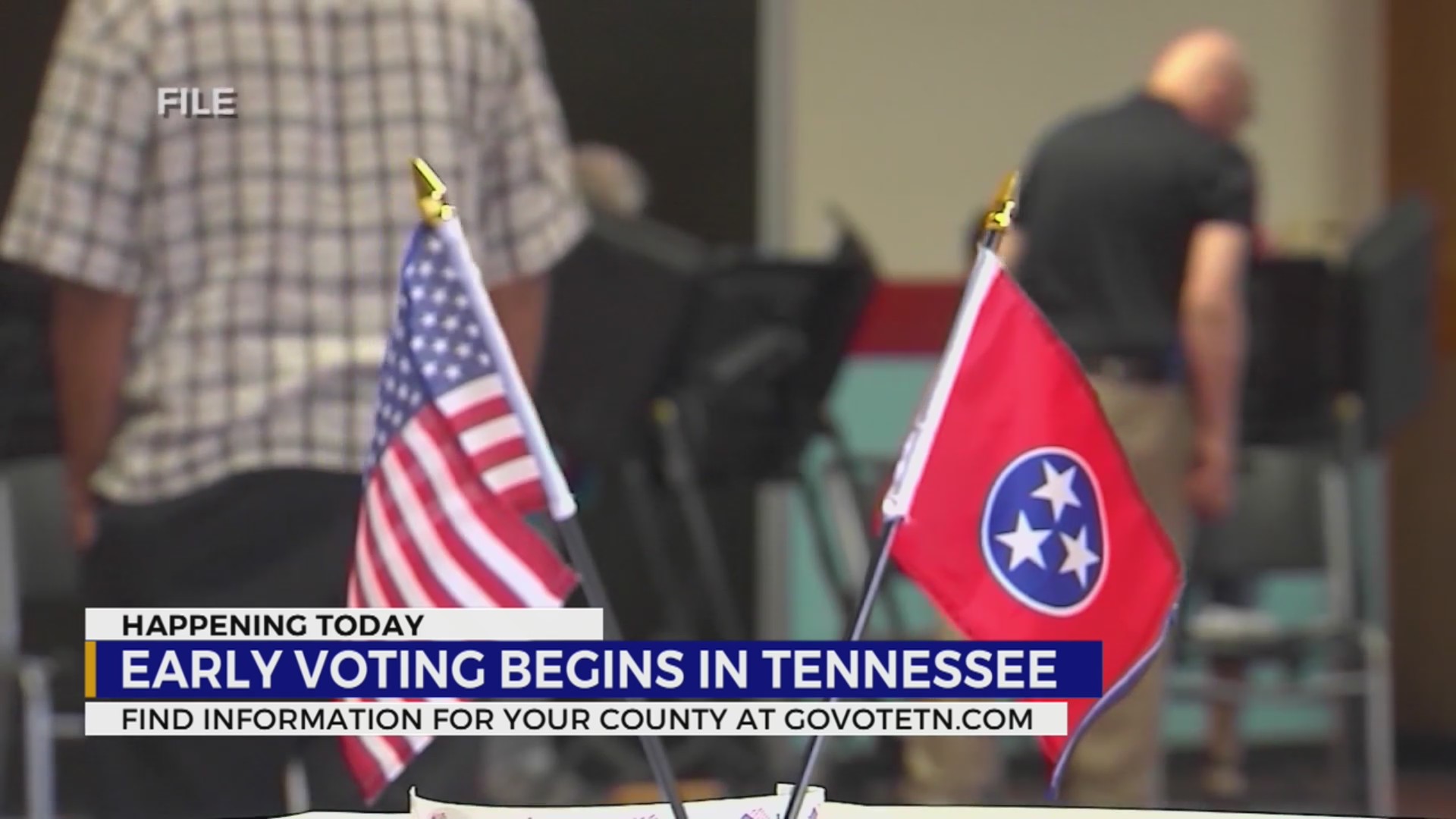 Early voting begins in Tennessee – WKRN News 2