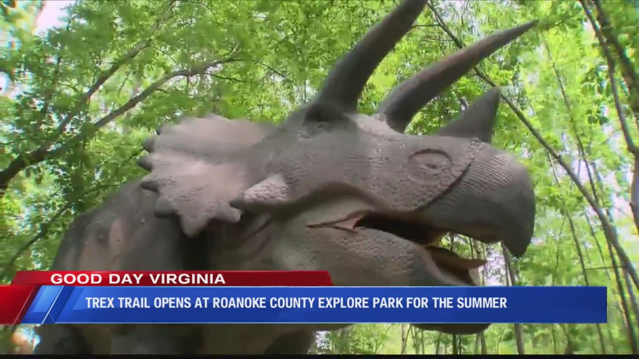 Go back in time for a dino-mite adventure with Explore Park’s T-Rex ...