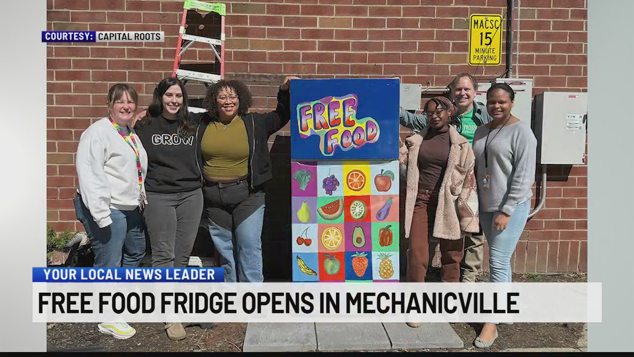 Free food fridge opens in Mechanicville – NEWS10 ABC