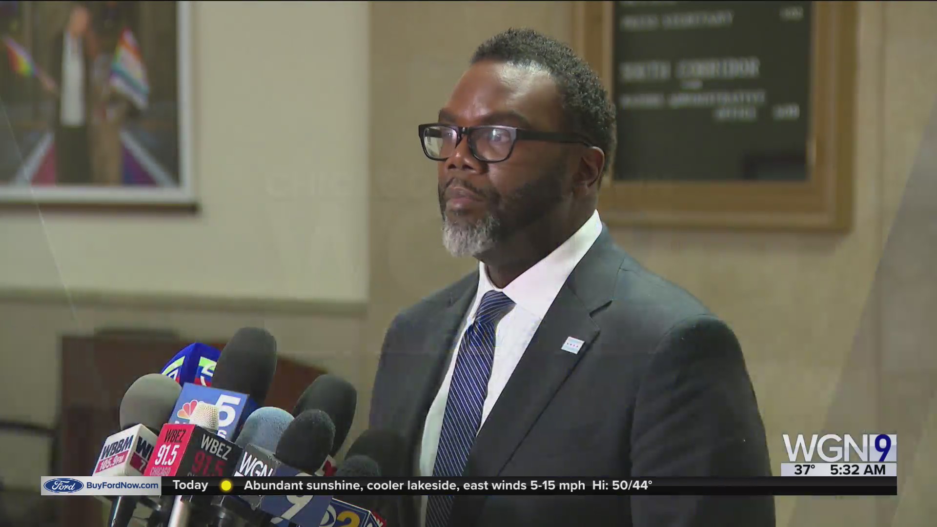 Mayor Elect Johnson To Meet Pritzker Friday Wgn Tv