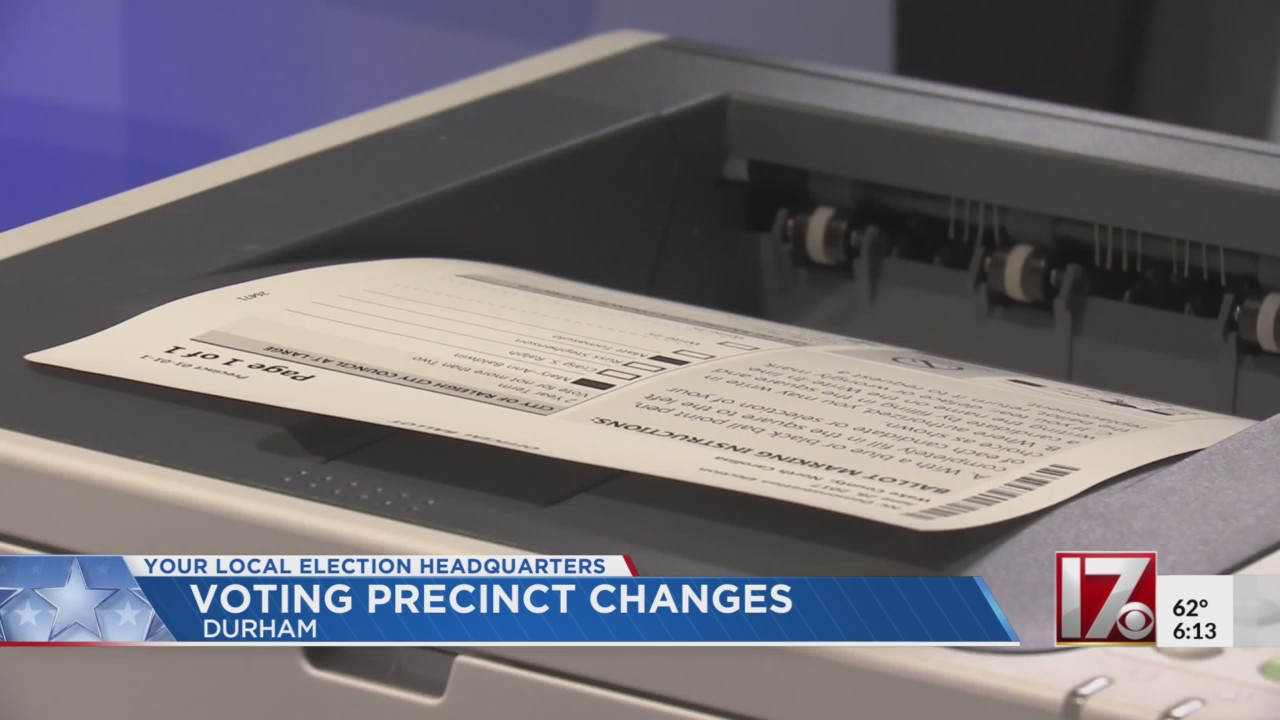 Voting precinct changes – CBS17.com