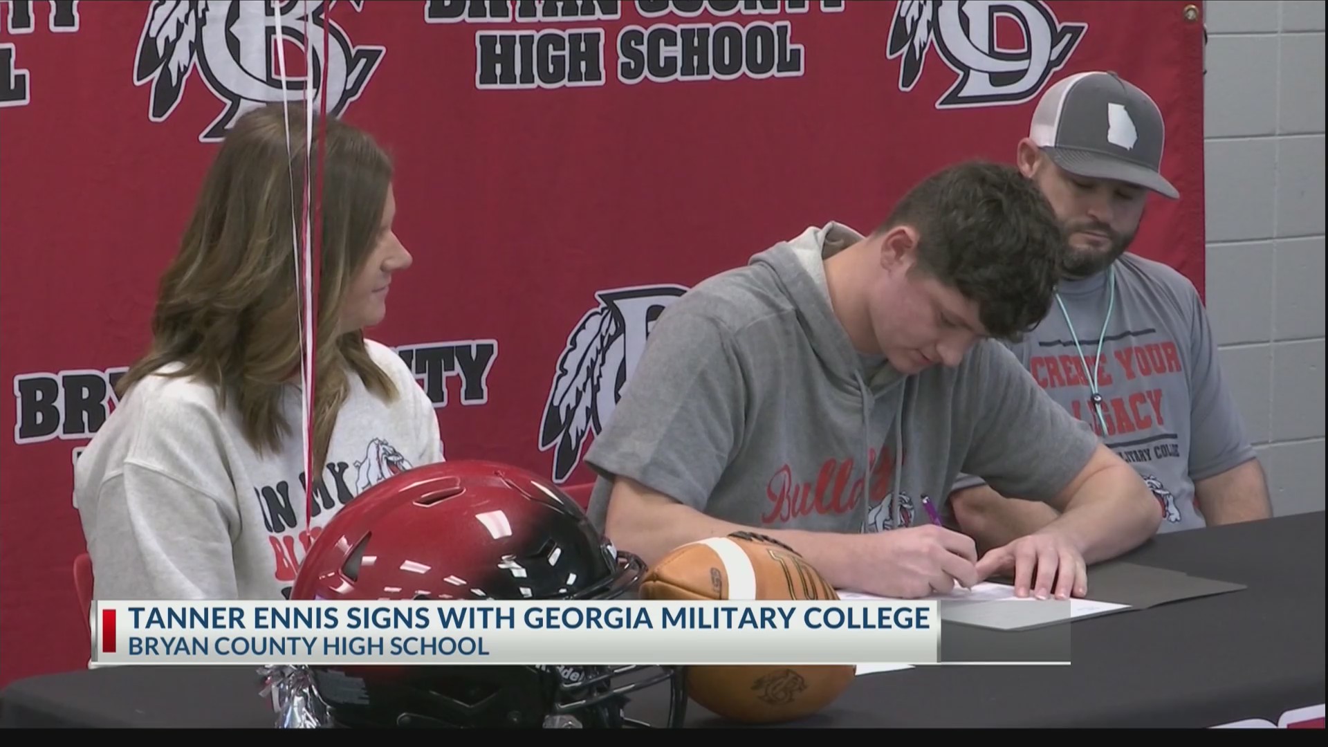 Tanner Ennis signs with Georgia Military College – WSAV-TV
