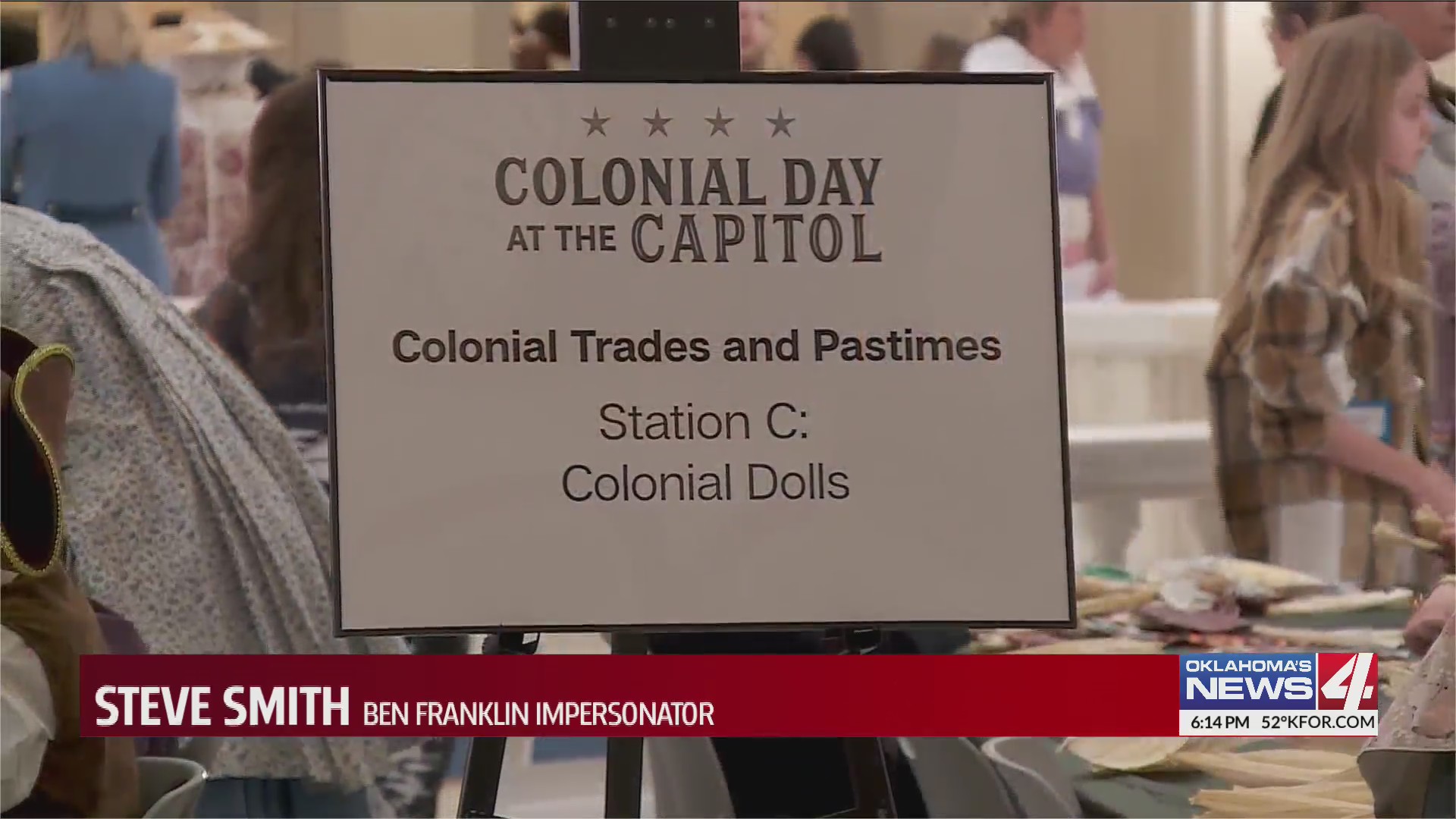 Hundreds of student attend “Colonial Day” at the capitol – KFOR.com ...