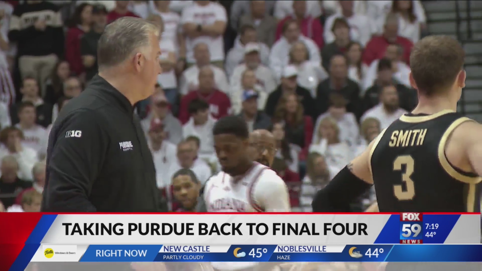 Coach Matt Painter celebrates 20 years at Purdue ahead of Final Four ...