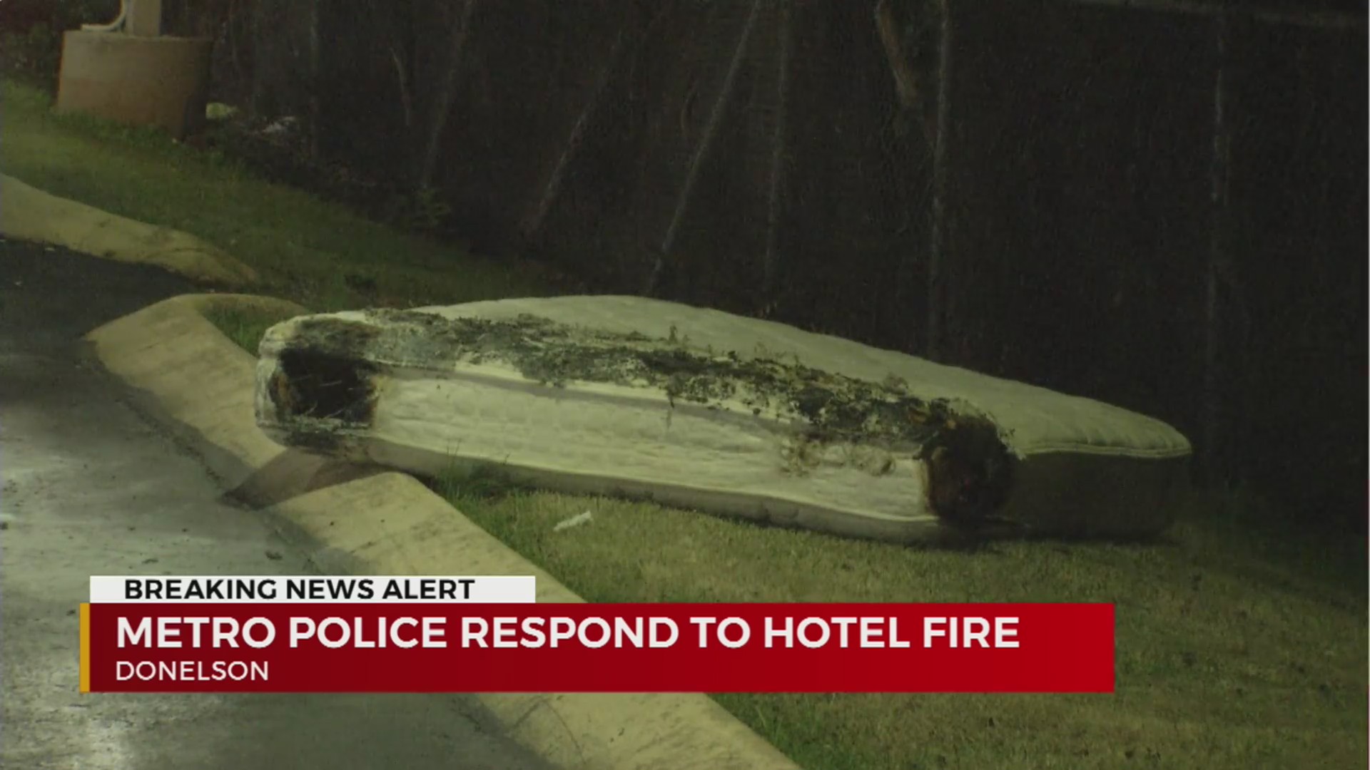 Mattress fire at Donelson motel – WKRN News 2
