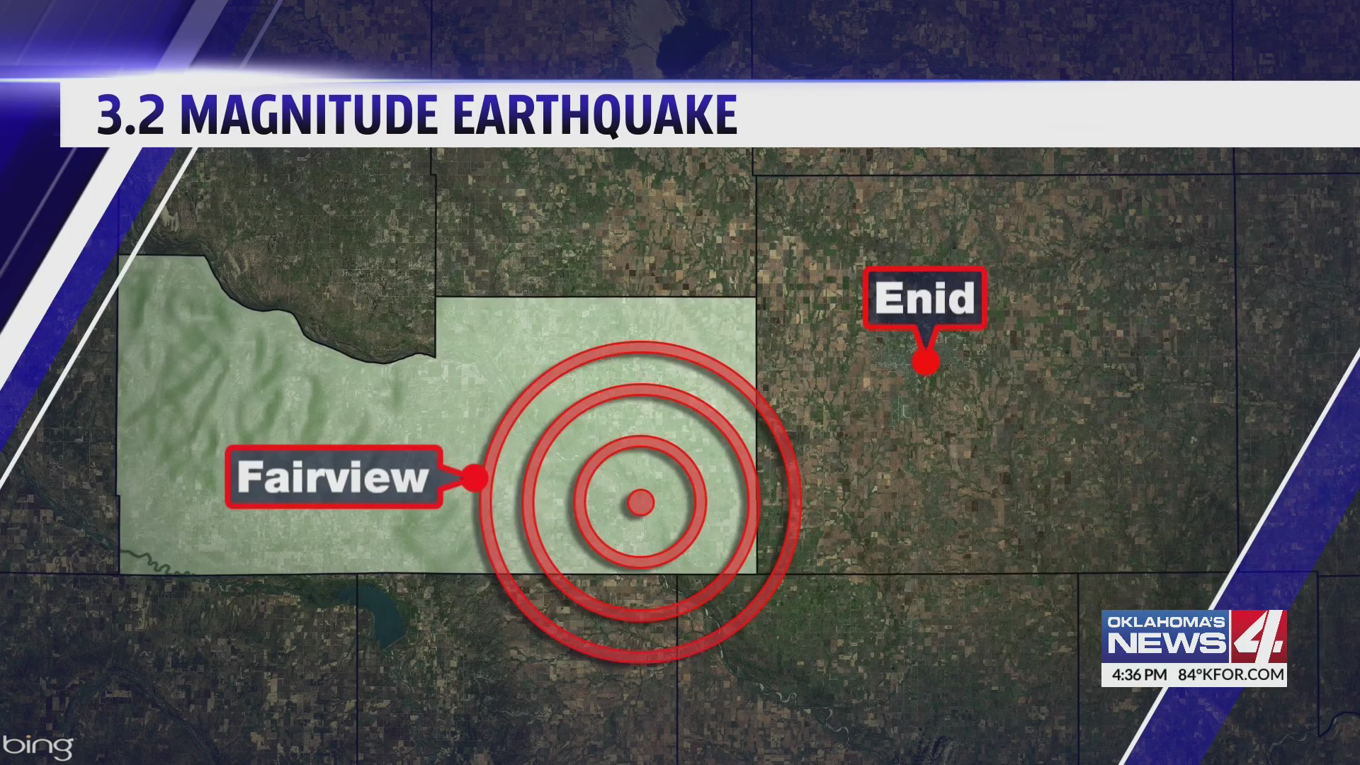 3.2 magnitude earthquake in Oklahoma – KFOR.com Oklahoma City