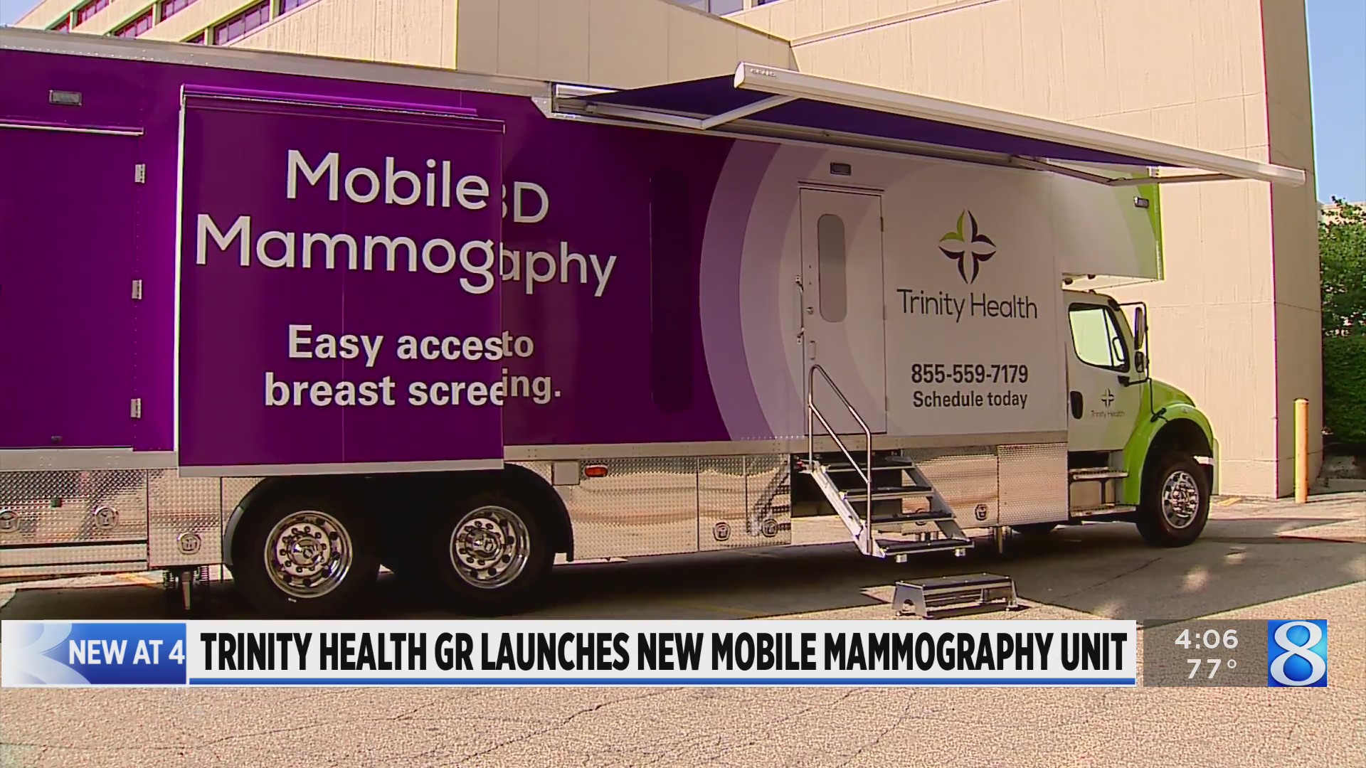 Trinity Health launches mammography bus – WOODTV.com