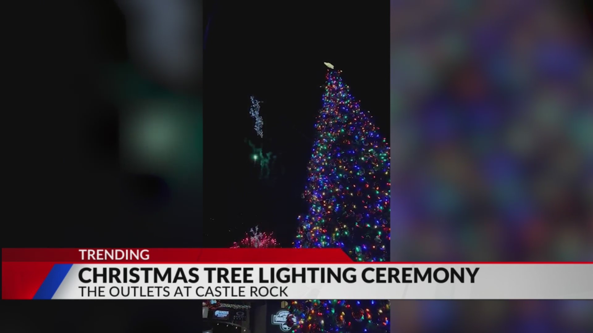 Castle Rock lights 55-foot tall tree – FOX31 Denver