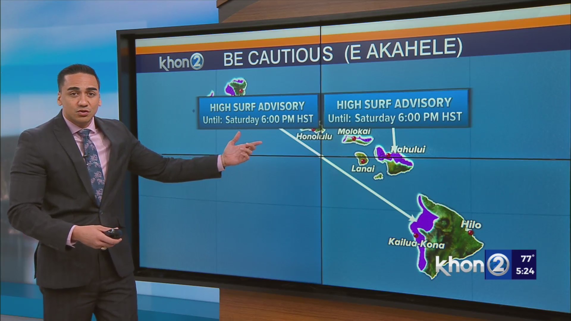 High Surf Advisory extended through New Year’s Eve – KHON2