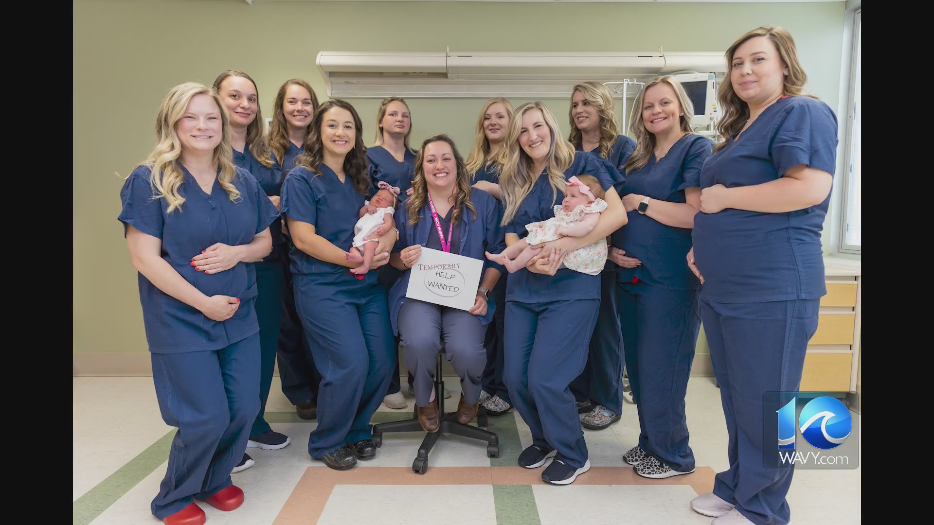 Oh baby! 12 Riverside Medical Center staff members expecting babies at ...