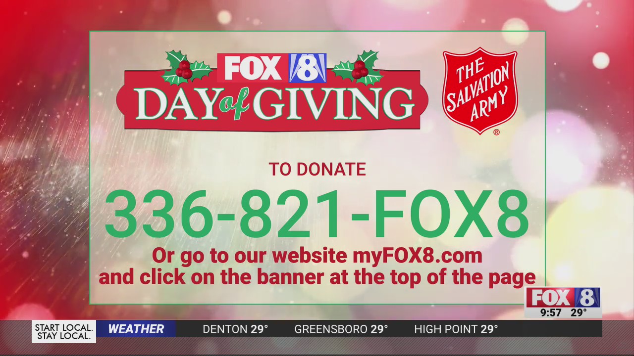 FOX8 Day of Giving: Here’s how you can help! – FOX8 WGHP
