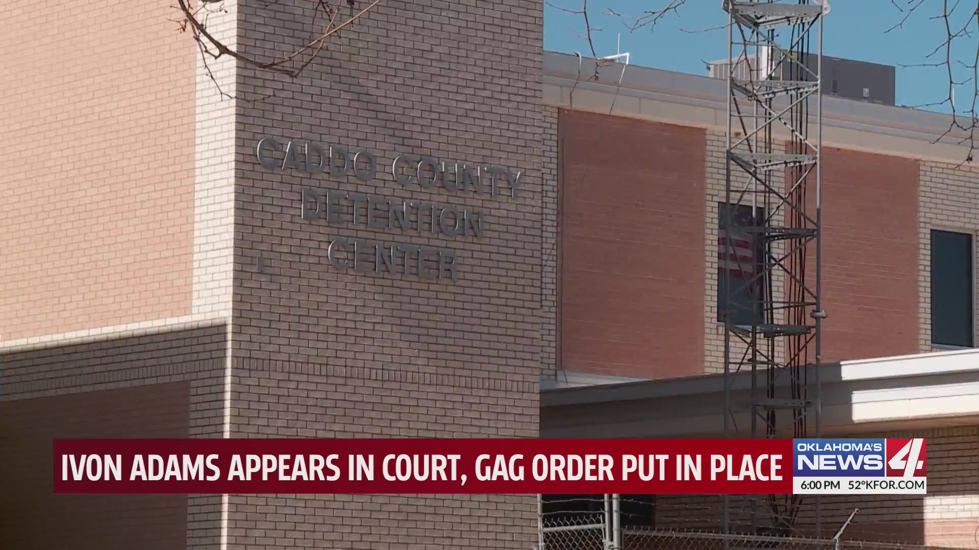 Ivon Adams appears in court, gag order put in place – KFOR.com Oklahoma ...
