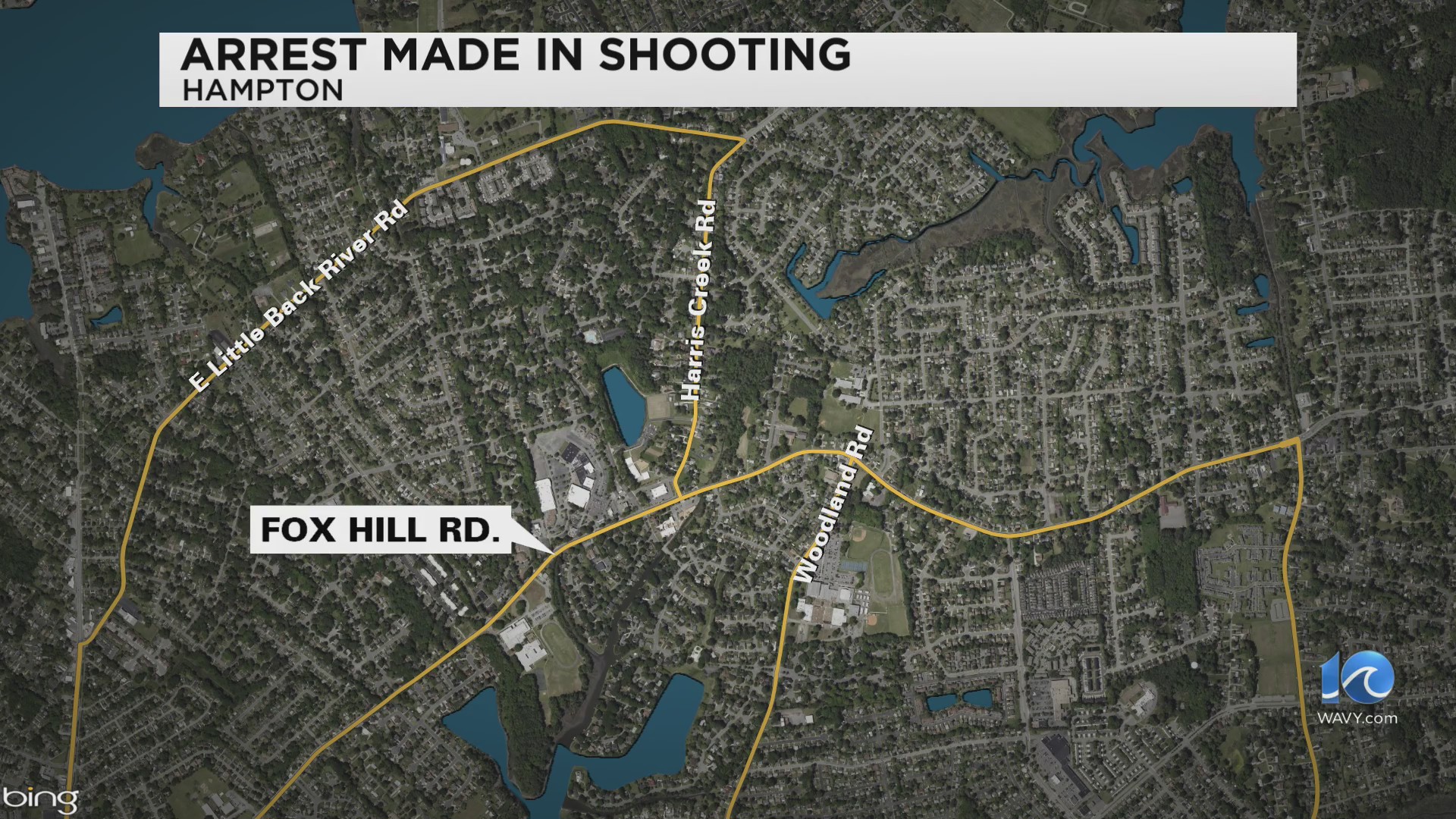 Arrest made in Fox Hill Road shooting – WAVY.com