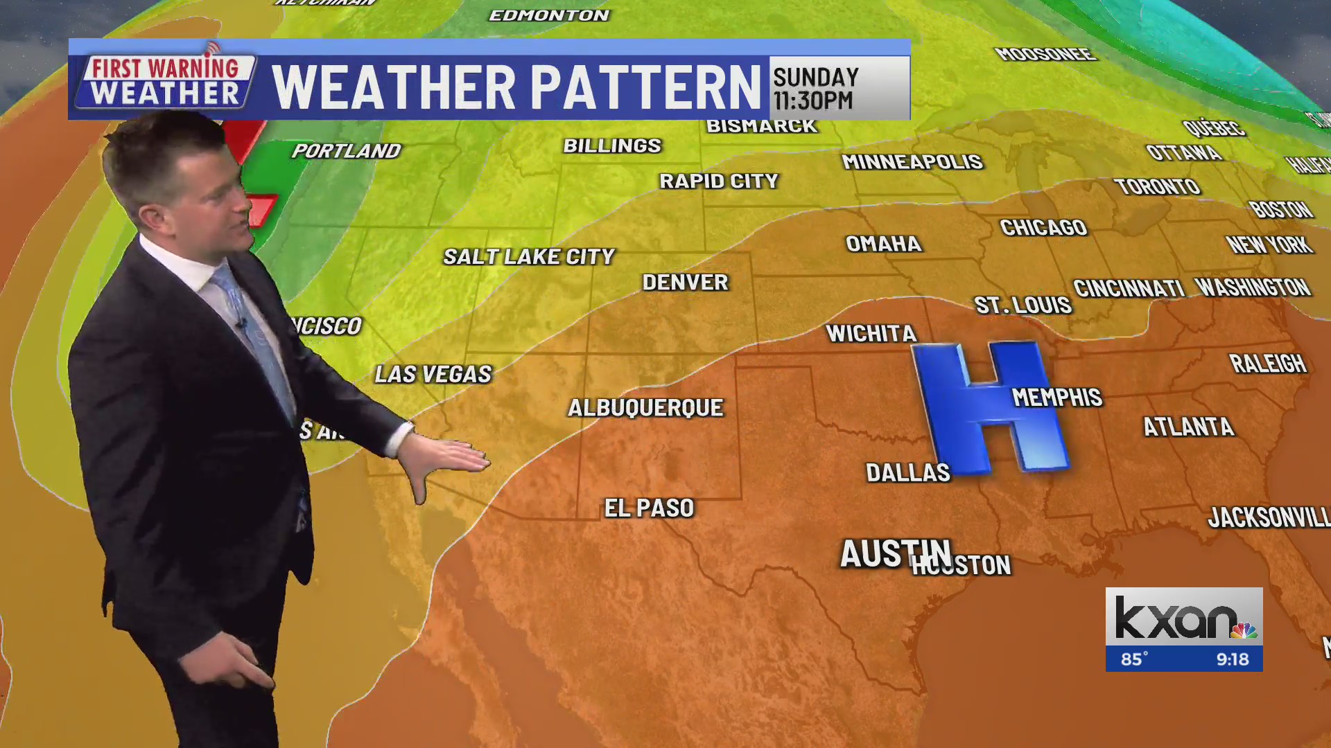 First Warning Weather with Meteorologist Nick Bannin – KXAN Austin