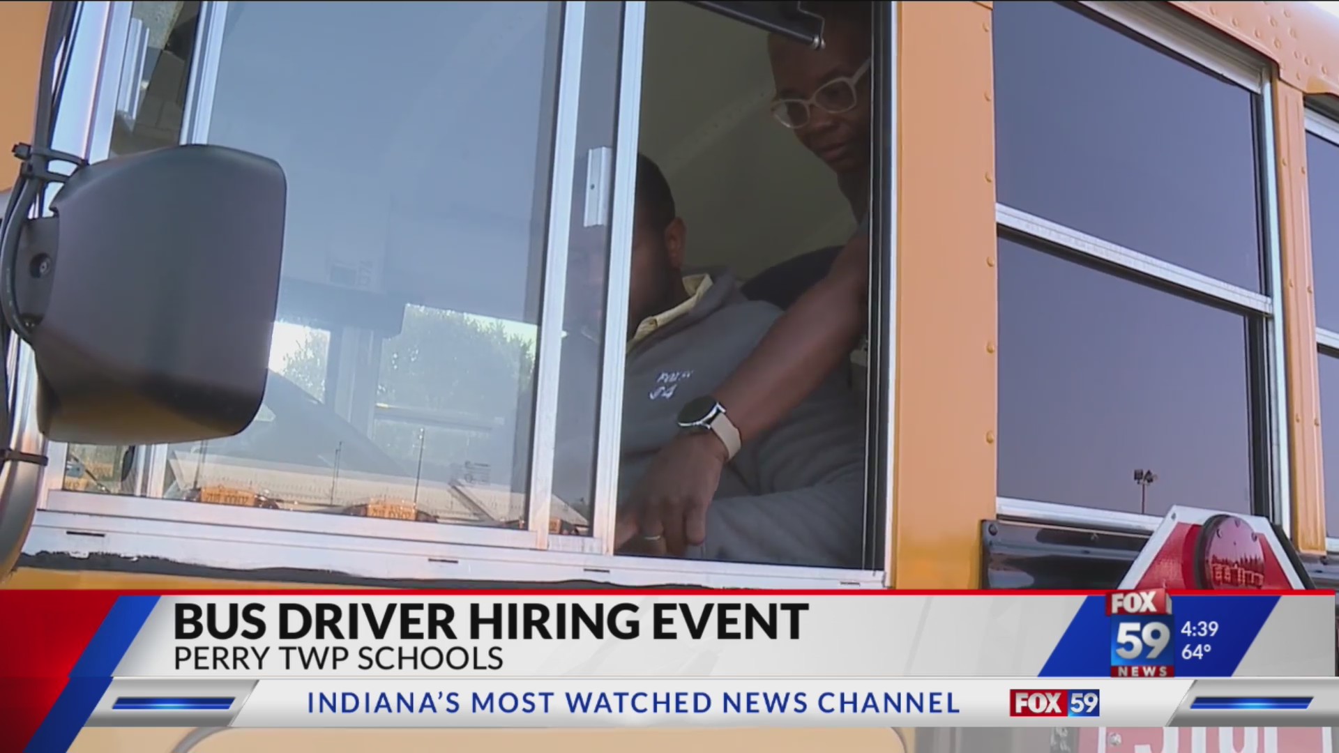 Bus Driver Hiring Event – Fox 59