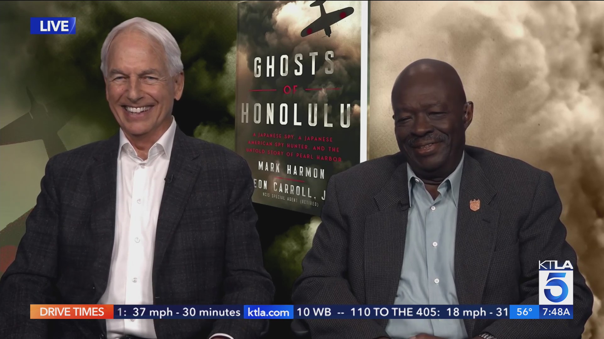Mark Harmon and Leon Carroll Jr. team up for new book ‘Ghosts of ...