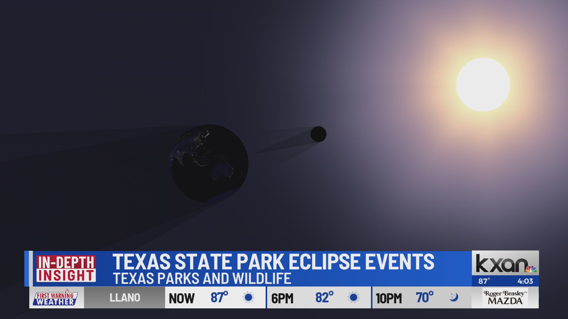 Insight: Texas State Park Eclipse Events – KXAN Austin