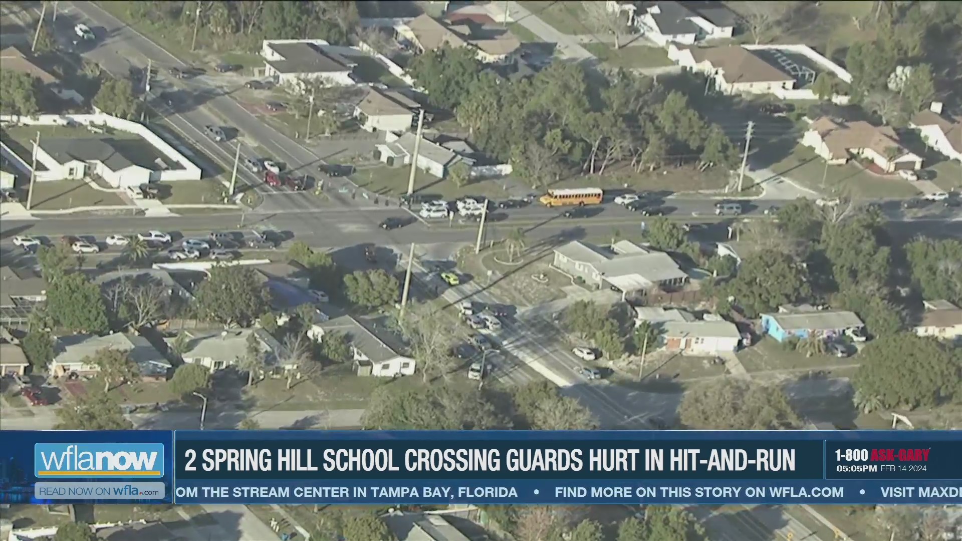 Driver ran off after hitting two school crossing guards in Spring Hill ...