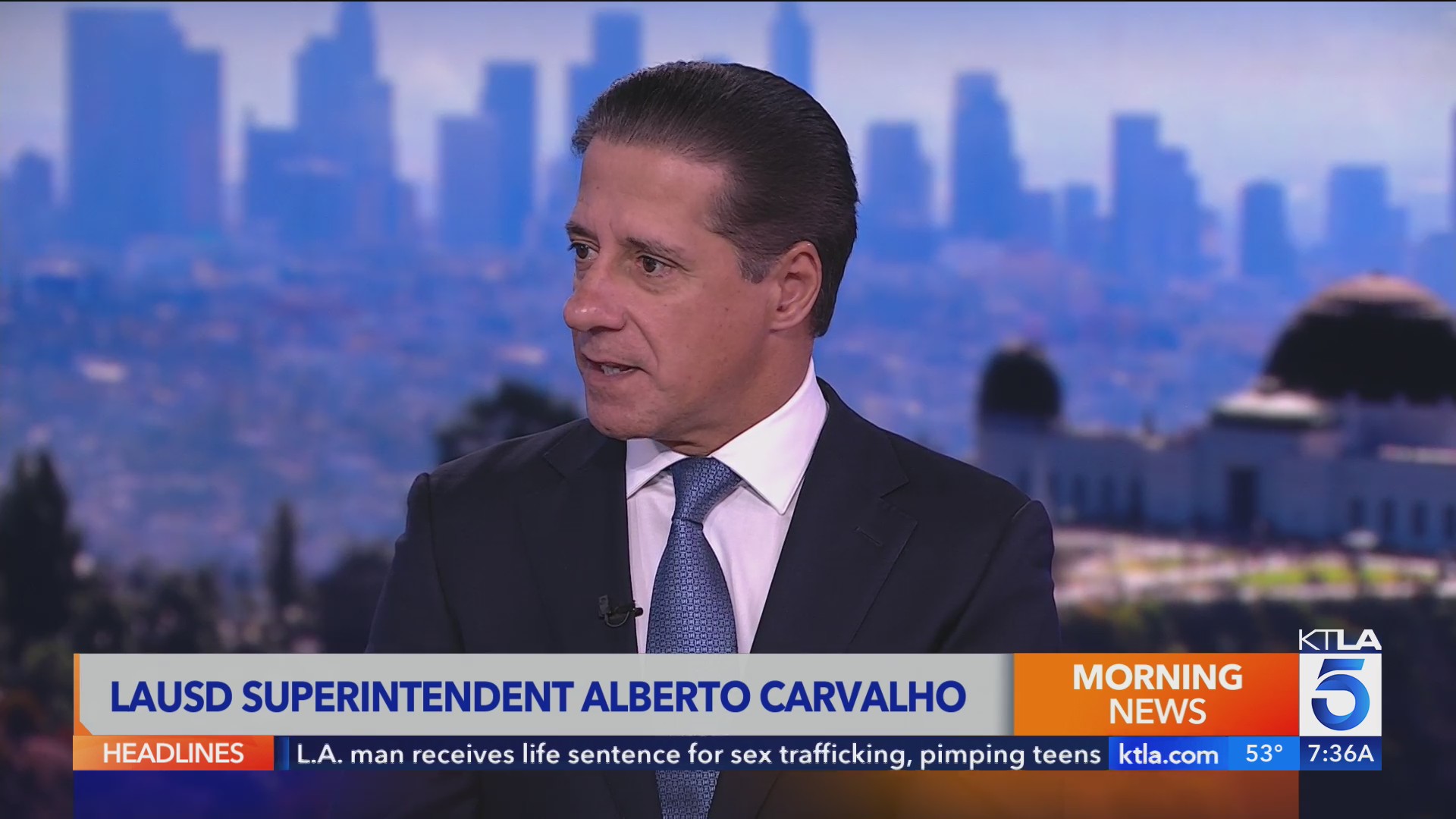 LAUSD Superintendent Alberto Carvalho discusses the progress and ...