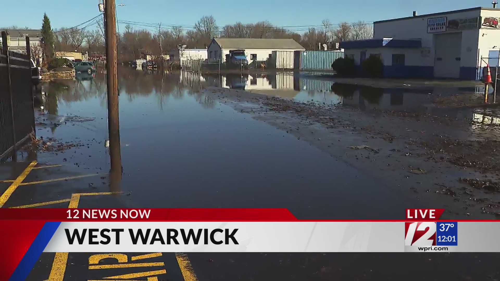 Road flooding remains a problem as rivers start to recede – WPRI.com