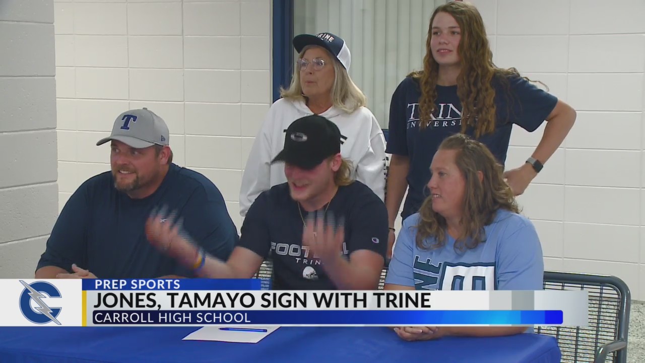 Carroll’s Royce Jones and Arthur Tamayo sign with Trine University ...