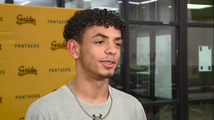 Full interview with Snider senior Kye Milledge on signing to run track ...