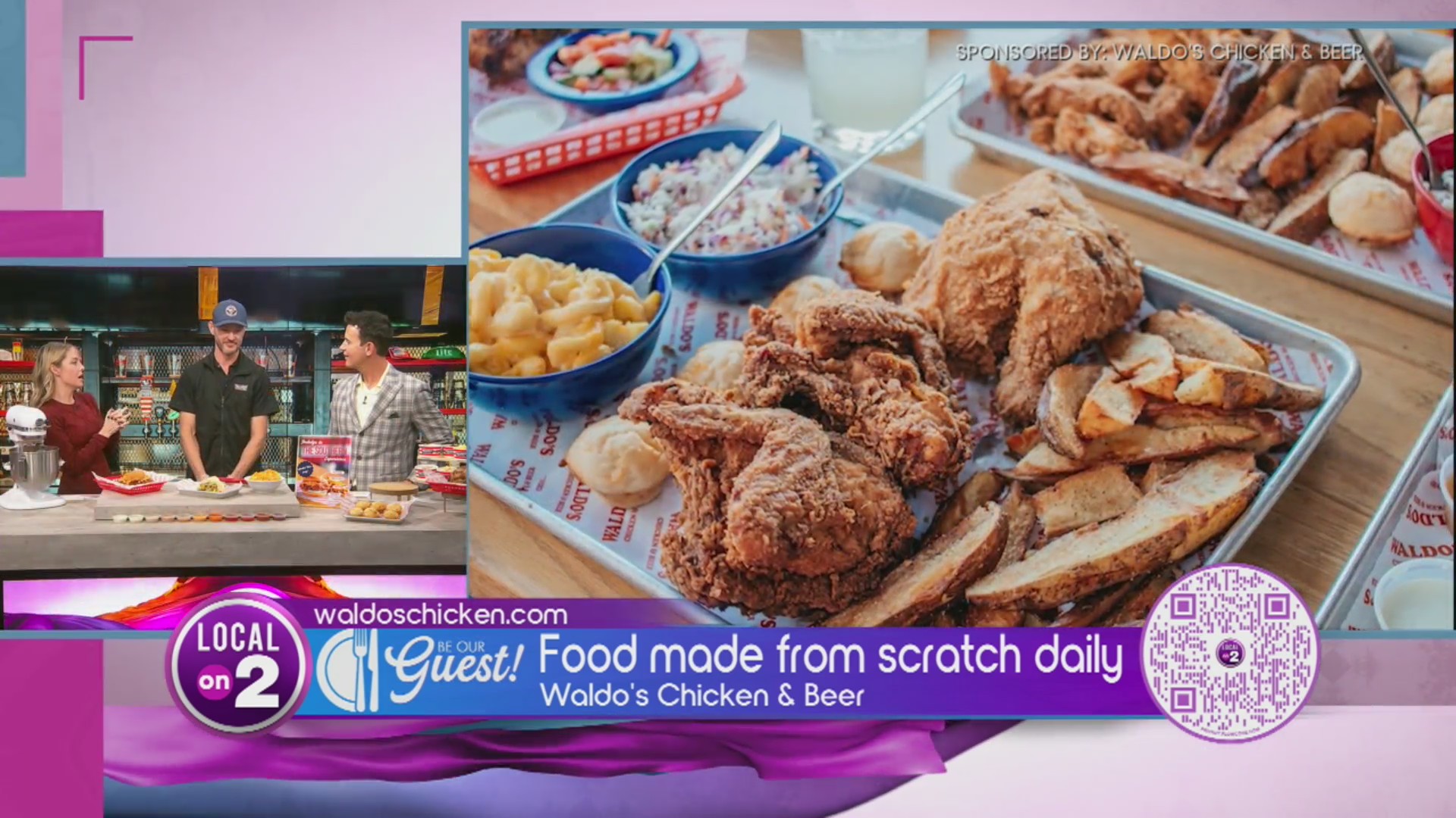 Crispy, made from scratch chicken at Waldo’s Chicken & Beer! – WKRN News 2