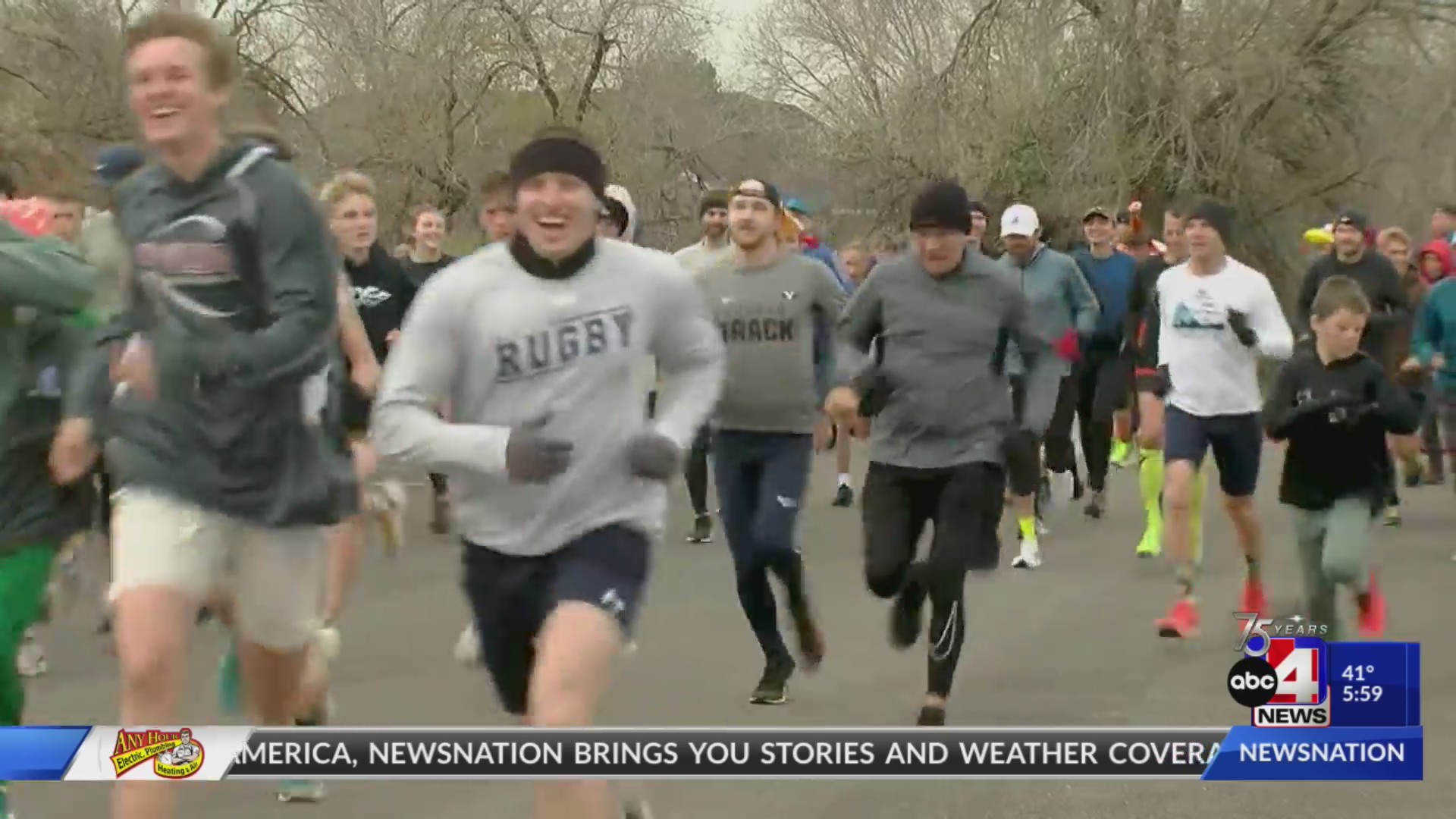 Hundreds begin Thanksgiving with Turkey Trot in Ogden – ABC4 Utah