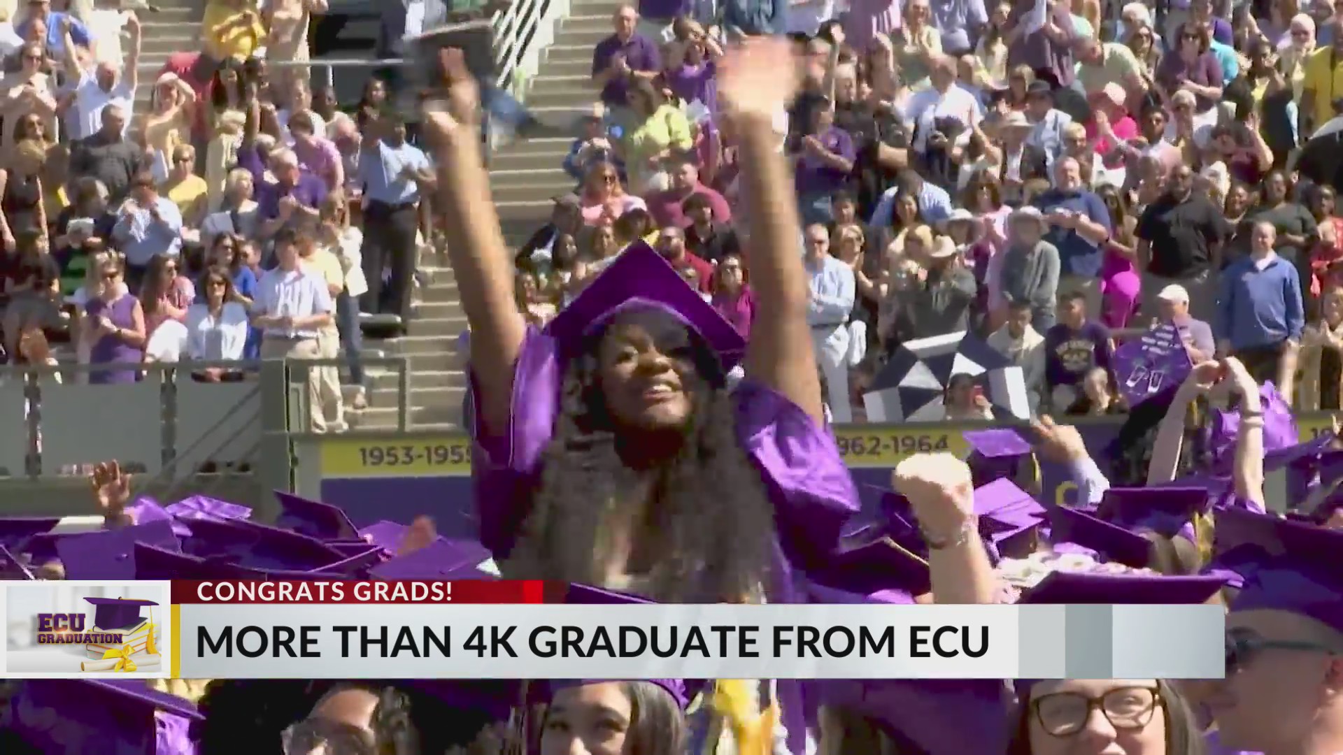 ECU celebrates students at graduation – WNCT