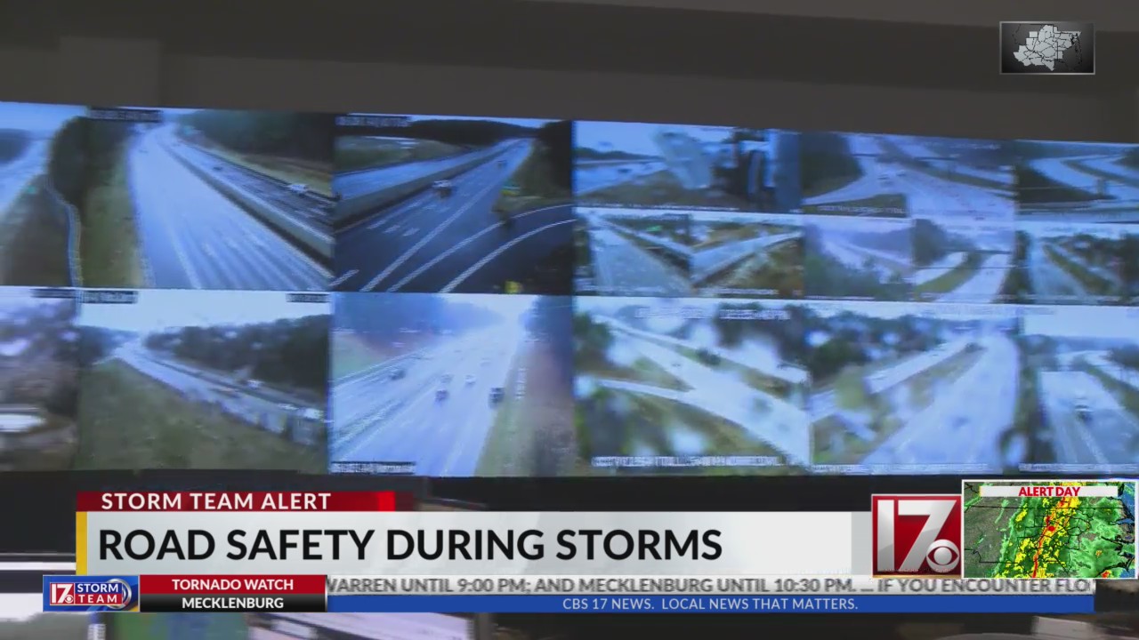 How NCDOT monitors road conditions during severe storms across the ...