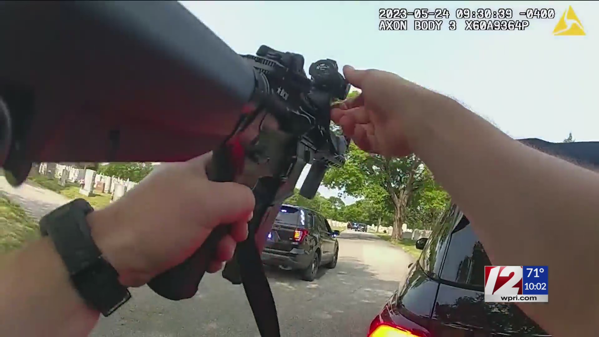 Bodycam video released in fatal shooting of Johnston murder suspect ...