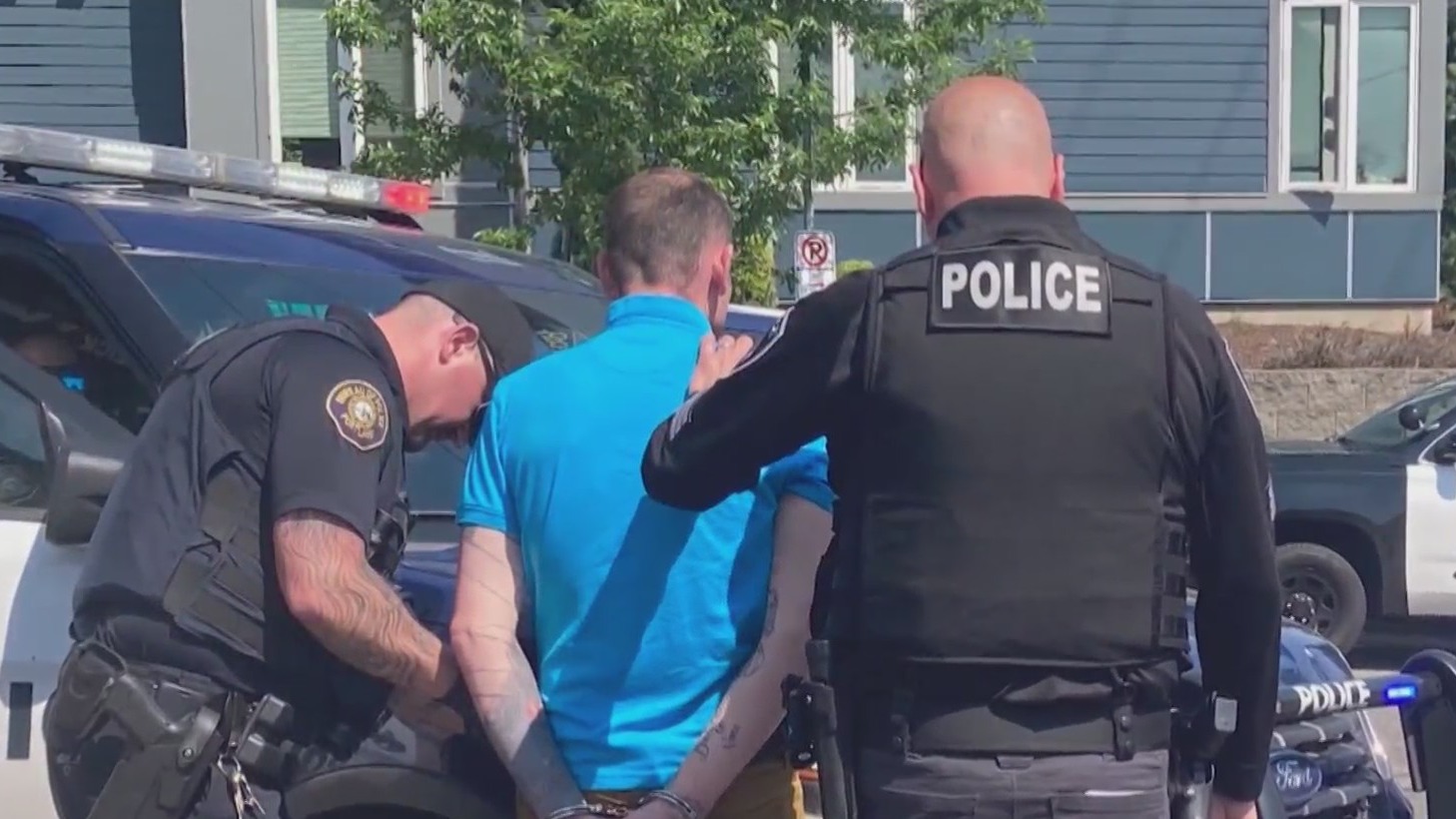 35 Arrested In Bust Of Alleged Chop Shop Found During Stolen Vehicle