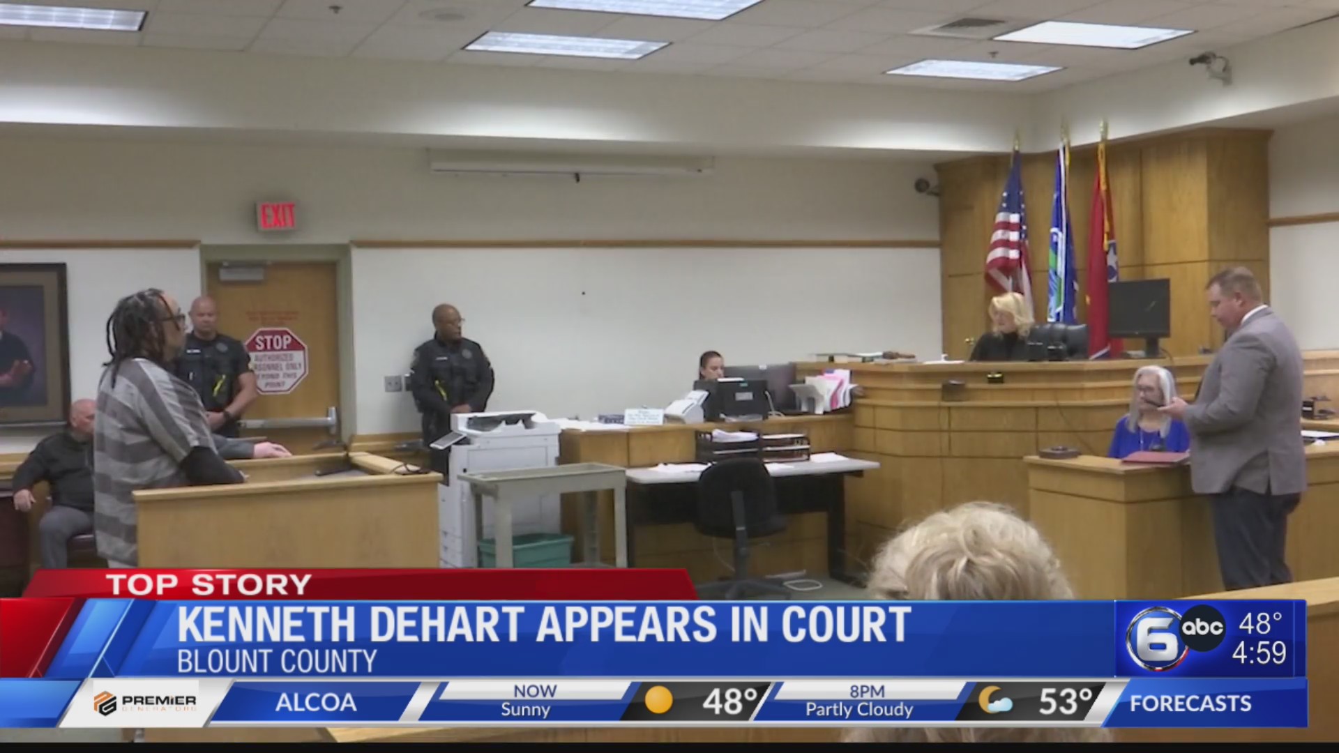 Kenneth DeHart Appears in Court – WATE 6 On Your Side