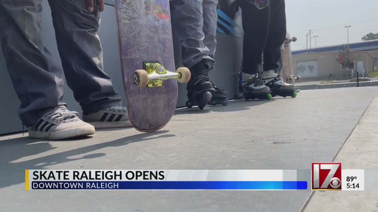 First skate park opens in downtown Raleigh, comes to life with ...