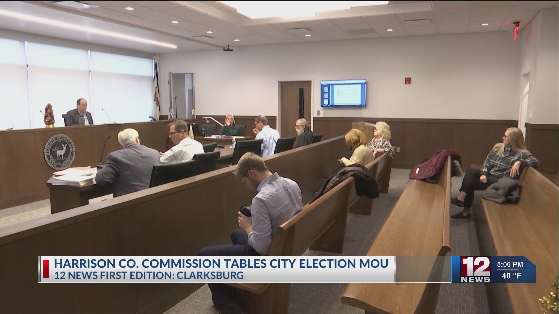 Harrison County Commission tables city election memorandum of ...