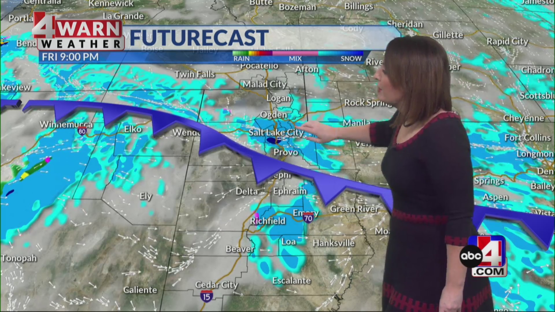 Double-whammy winter storms to hit Utah this weekend – ABC4 Utah