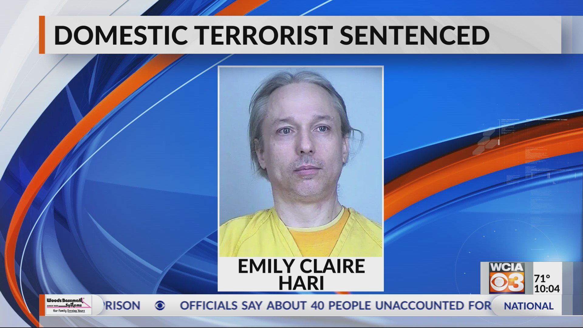 Emily Claire Hari sentenced to 14 years for domestic terrorism – WCIA.com