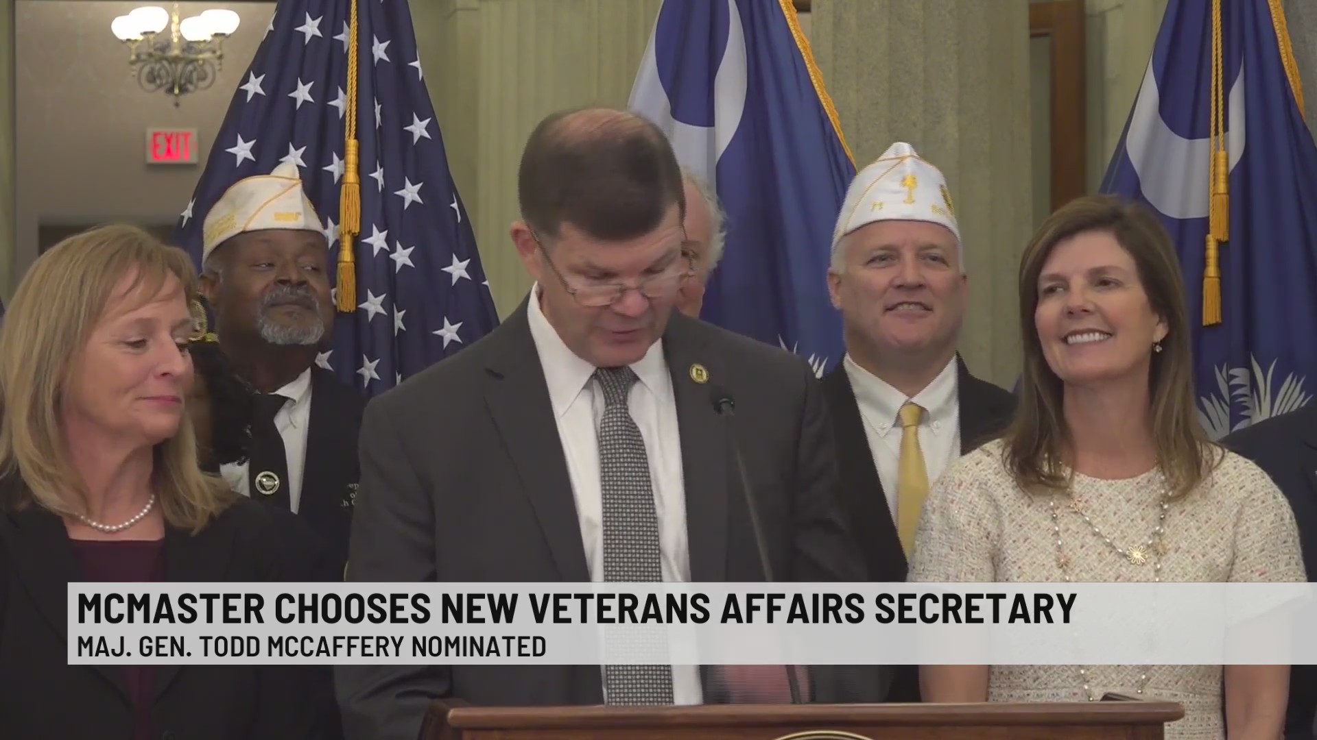 Gov. McMaster chooses new Veterans Affairs Secretary – WSPA 7NEWS