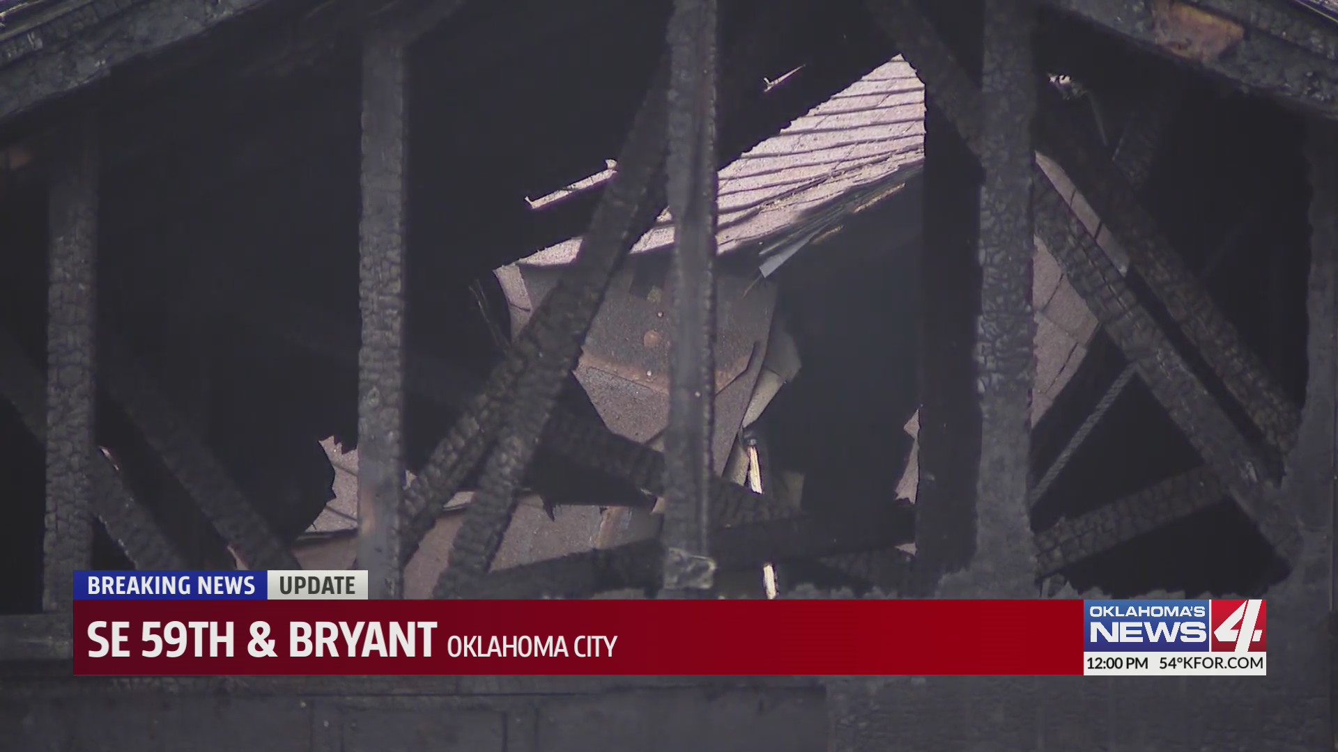 Two firefighters fall through roof fighting SE OKC house fire – KFOR ...