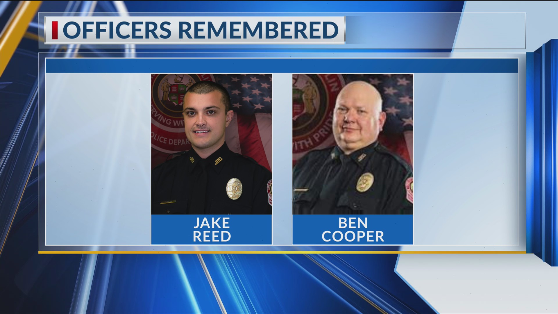 Remembering JPD’s Ofc. Jake Reed and Cpl. Ben Cooper two years later ...