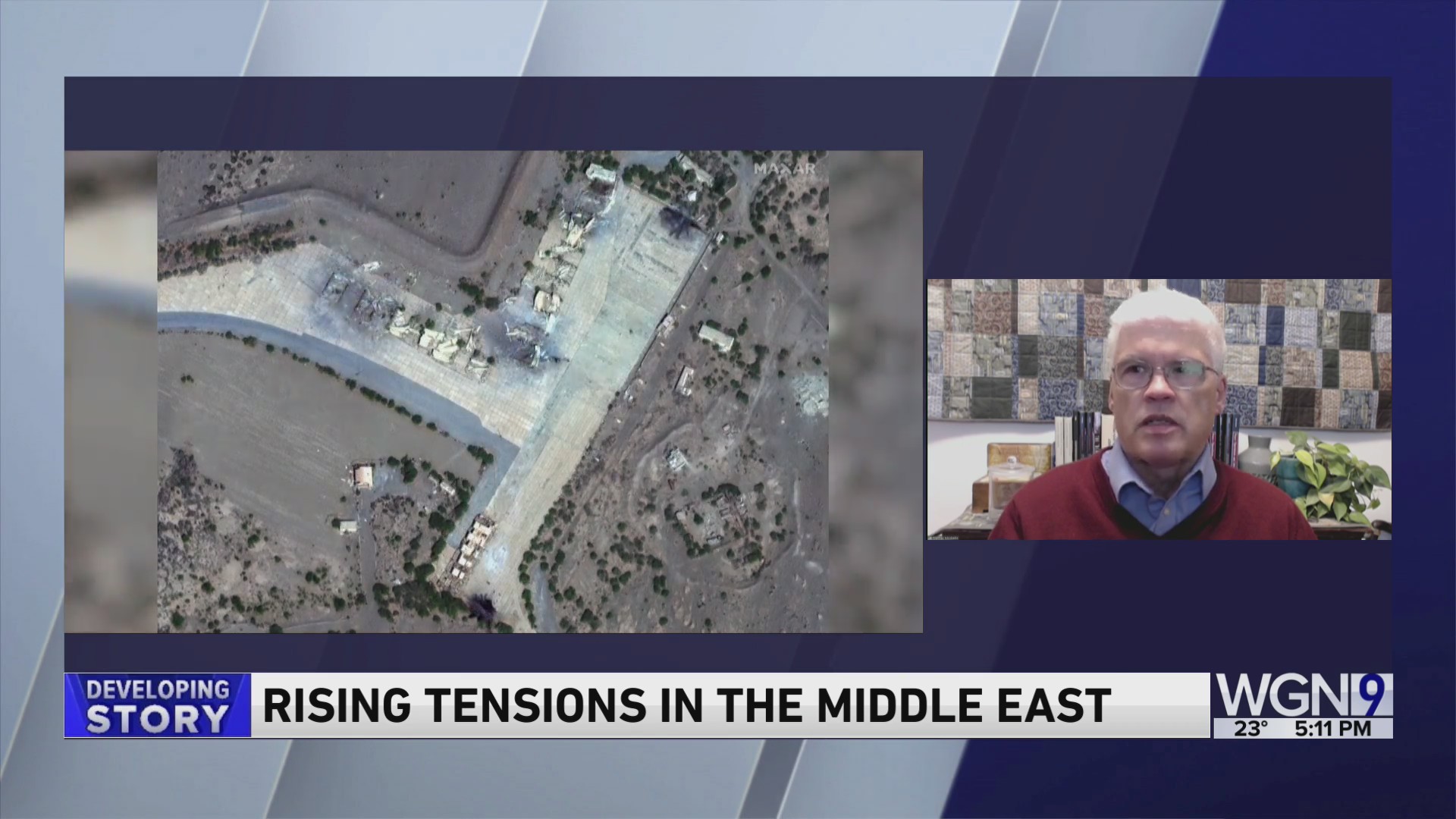 Rising Tensions in the Middle East – WGN-TV