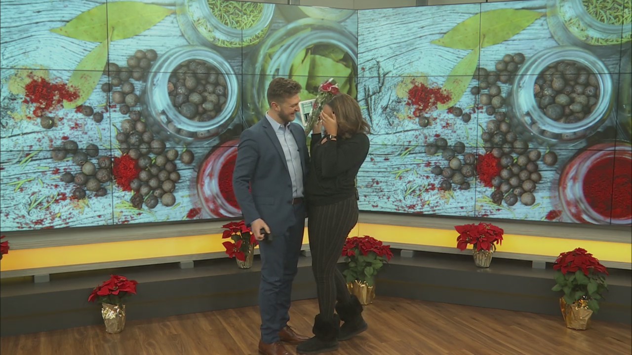 Kiyerra Lake Gets Engaged LIVE! – WLNS 6 News