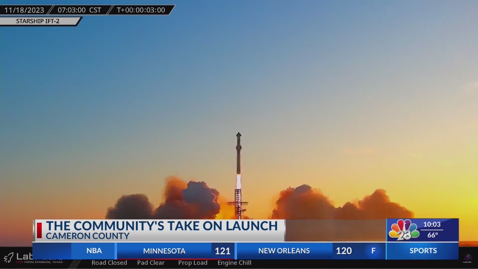 SpaceX Launch shake houses across south RGV – KVEO-TV