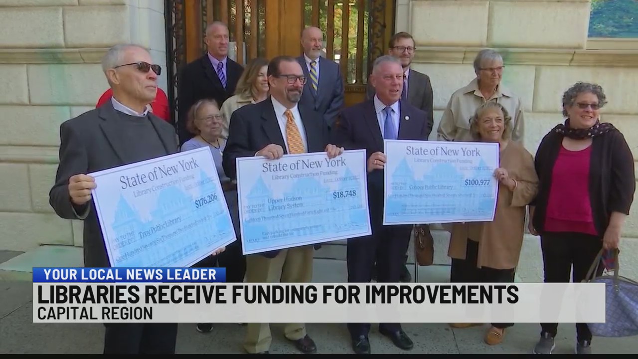 Libraries receive funding for improvements – NEWS10 ABC