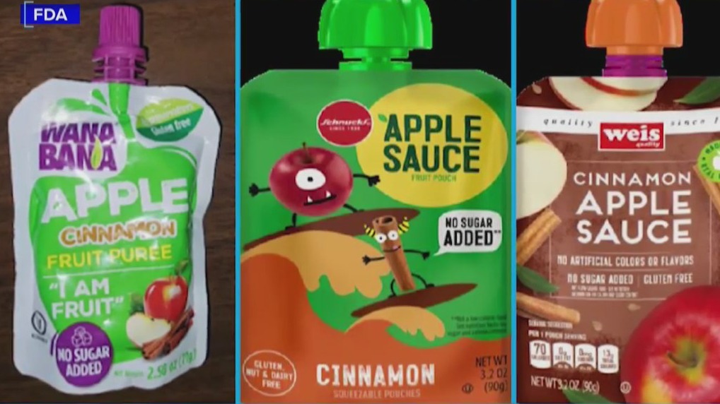 FDA: Lead may have been intentionally added to applesauce pouches ...