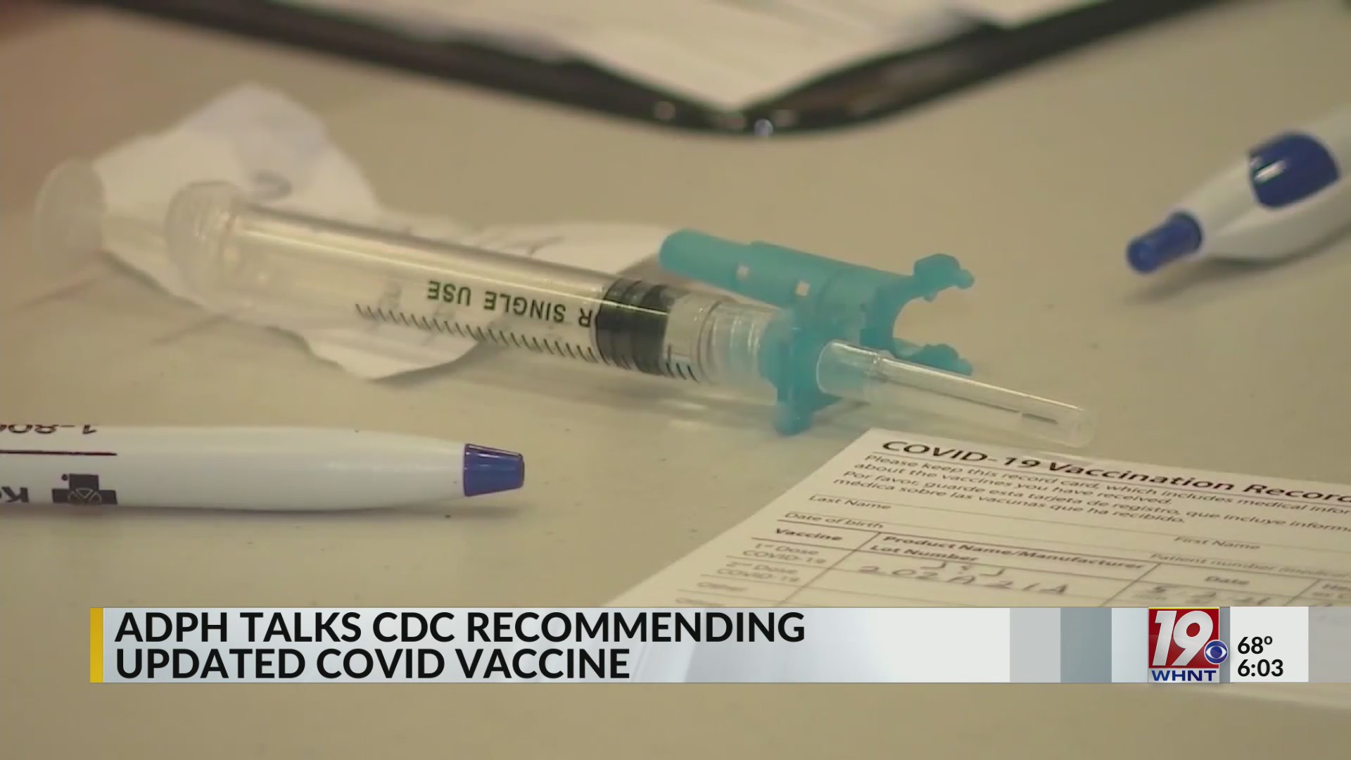 Alabama Department of Public Health Talks CDC Recommending Updated ...