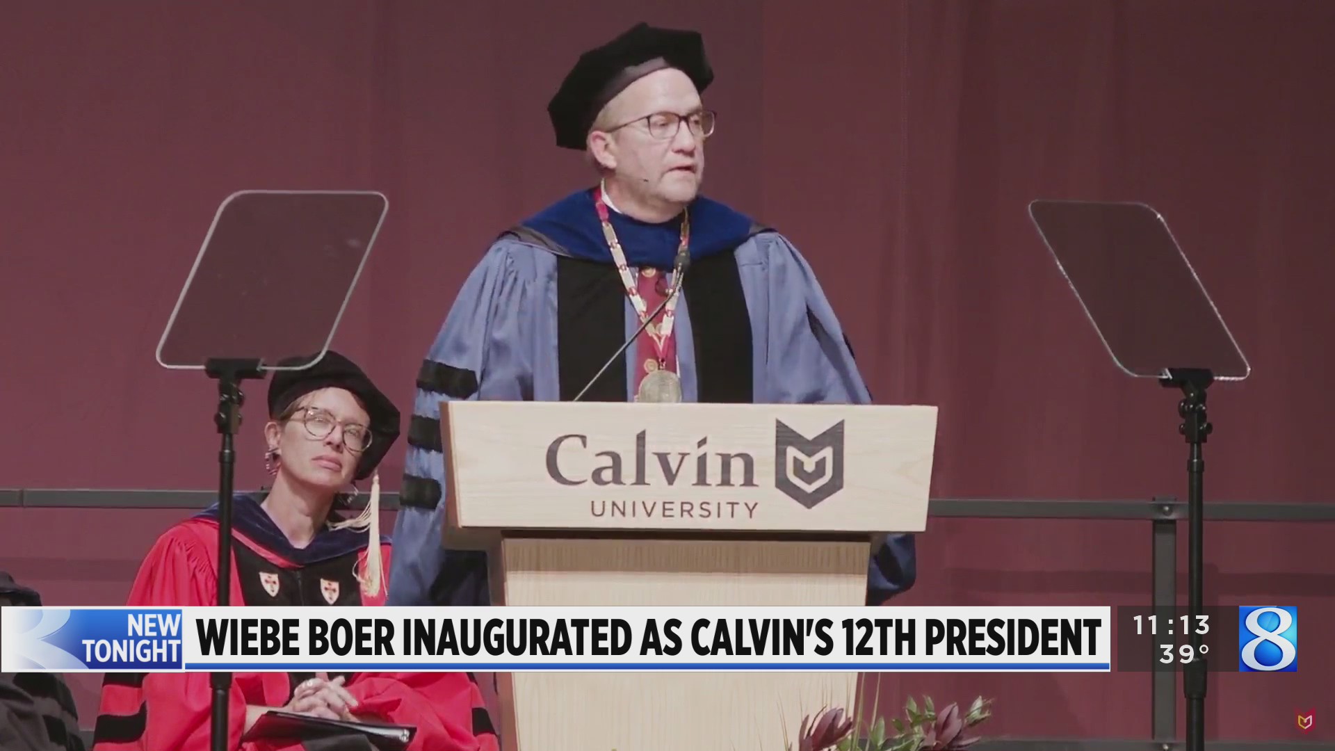 Wiebe Boer inaugurated as Calvin’s 12th president – WOODTV.com