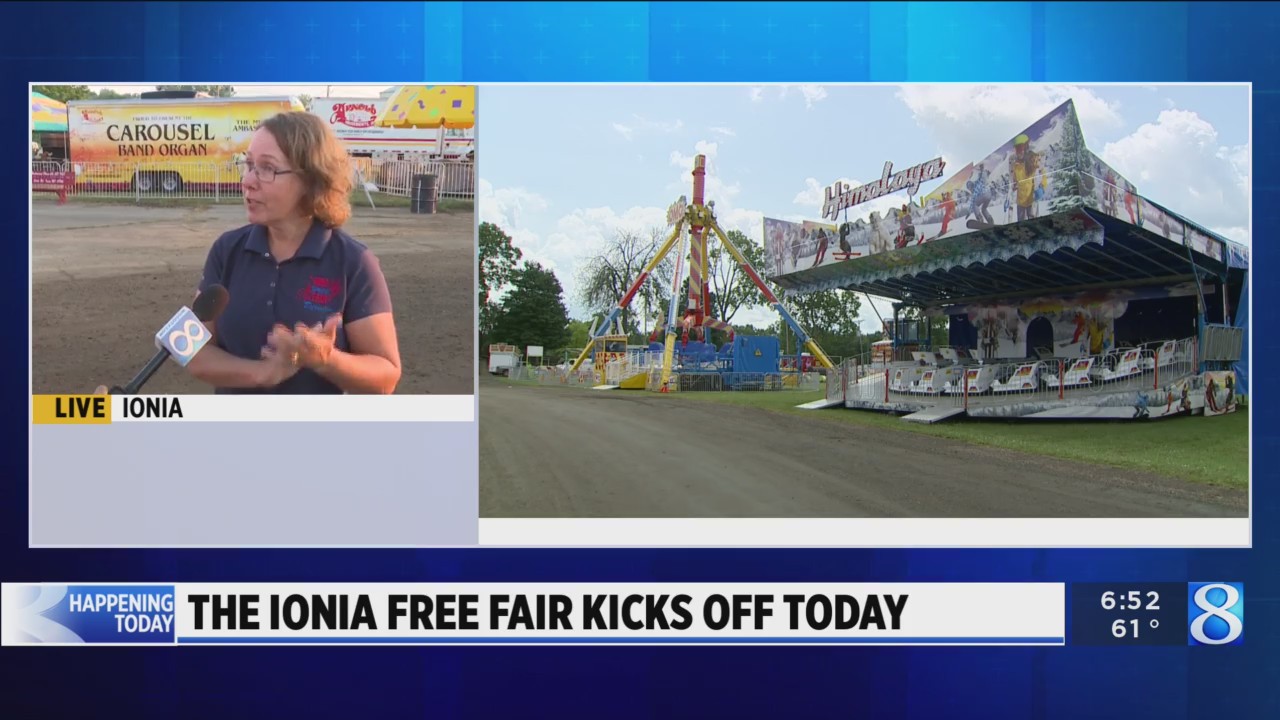 Ionia Free Fair kicks off today – WOODTV.com